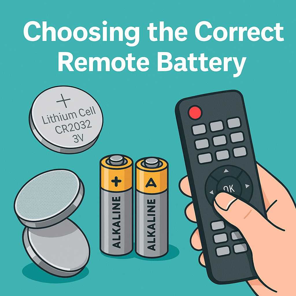 Choosing the Correct Remote Battery — Battery Mate