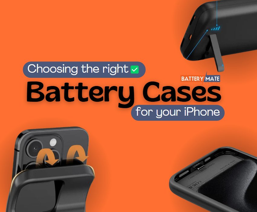Choosing the Right iPhone Battery Case: Sturdiness, Stamina, Armor ...
