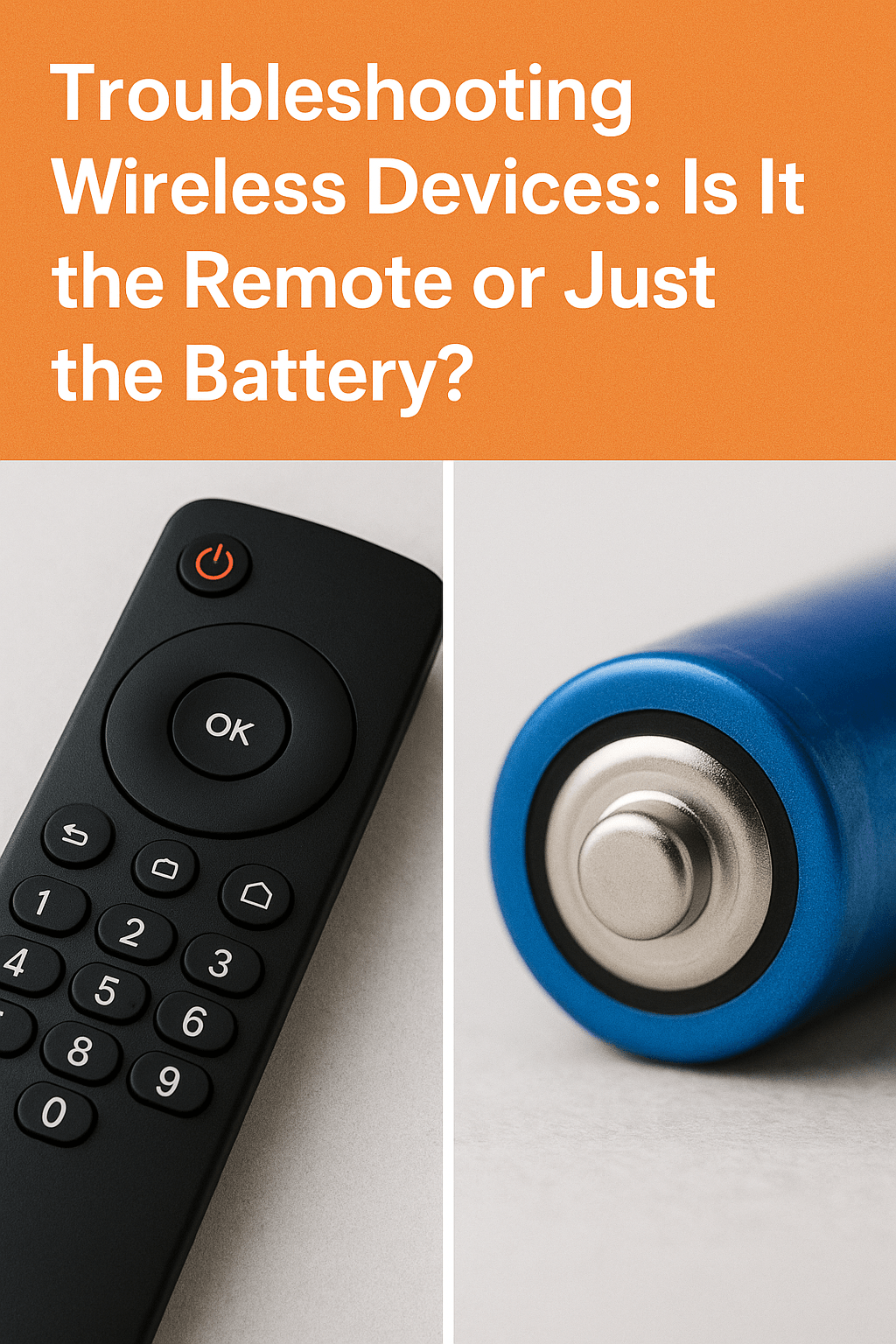 Troubleshooting Wireless Devices: Is It The Remote or Just the Battery ...