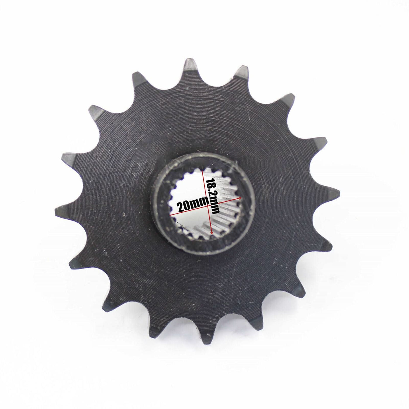 16T Teeth Front Sprocket Cog 530 Chain GY6 125cc 150cc Quad Dirt Bike ...