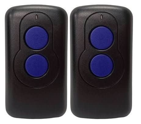 [2 Pack] Merlin M802 Blue Compatible Garage Door Remote Control Prolift ...