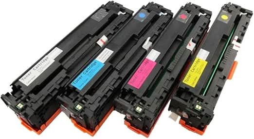 4 x Compatible Canon Cart-316 Toner Cartridges (BK + C + M + Y ...