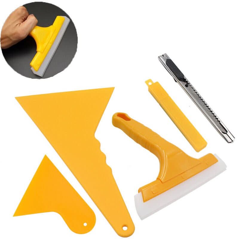 5Pcs Window Tint Tools Kit Car Auto Film Tinting Scraper squeegee ...