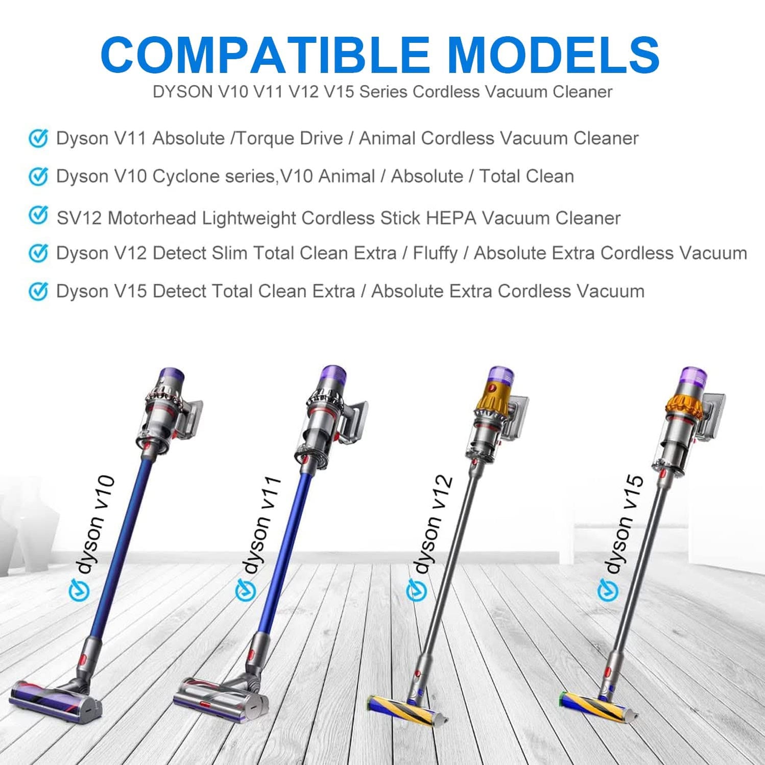 Powerful Battery + Rapid Charger Compatible with Dyson V11 Screw-in / — Battery Mate