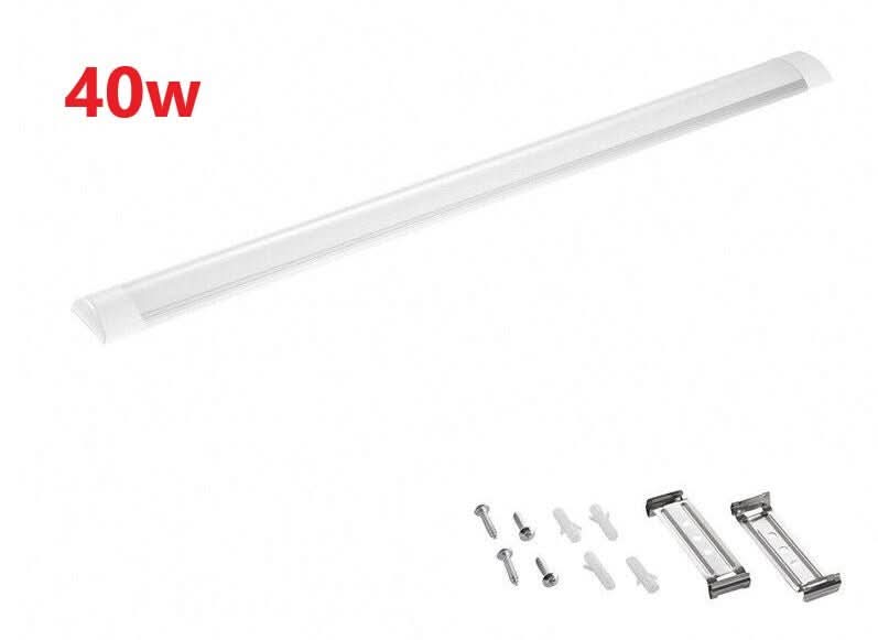[10 Pack] 120CM LED Slim Ceiling Batten Light Cool white 1.2M 4 feet ...