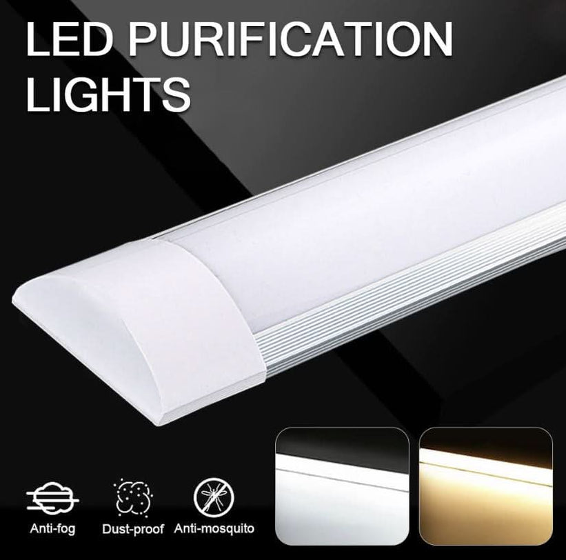 [10 Pack] 120CM LED Slim Ceiling Batten Light Cool white 1.2M 4 feet ...
