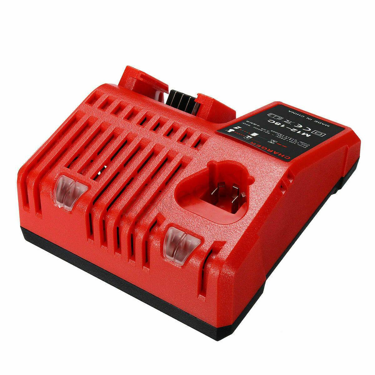 12V-18V Battery Charger for Milwaukee M12-18C Multi Voltage Rapid Dual ...