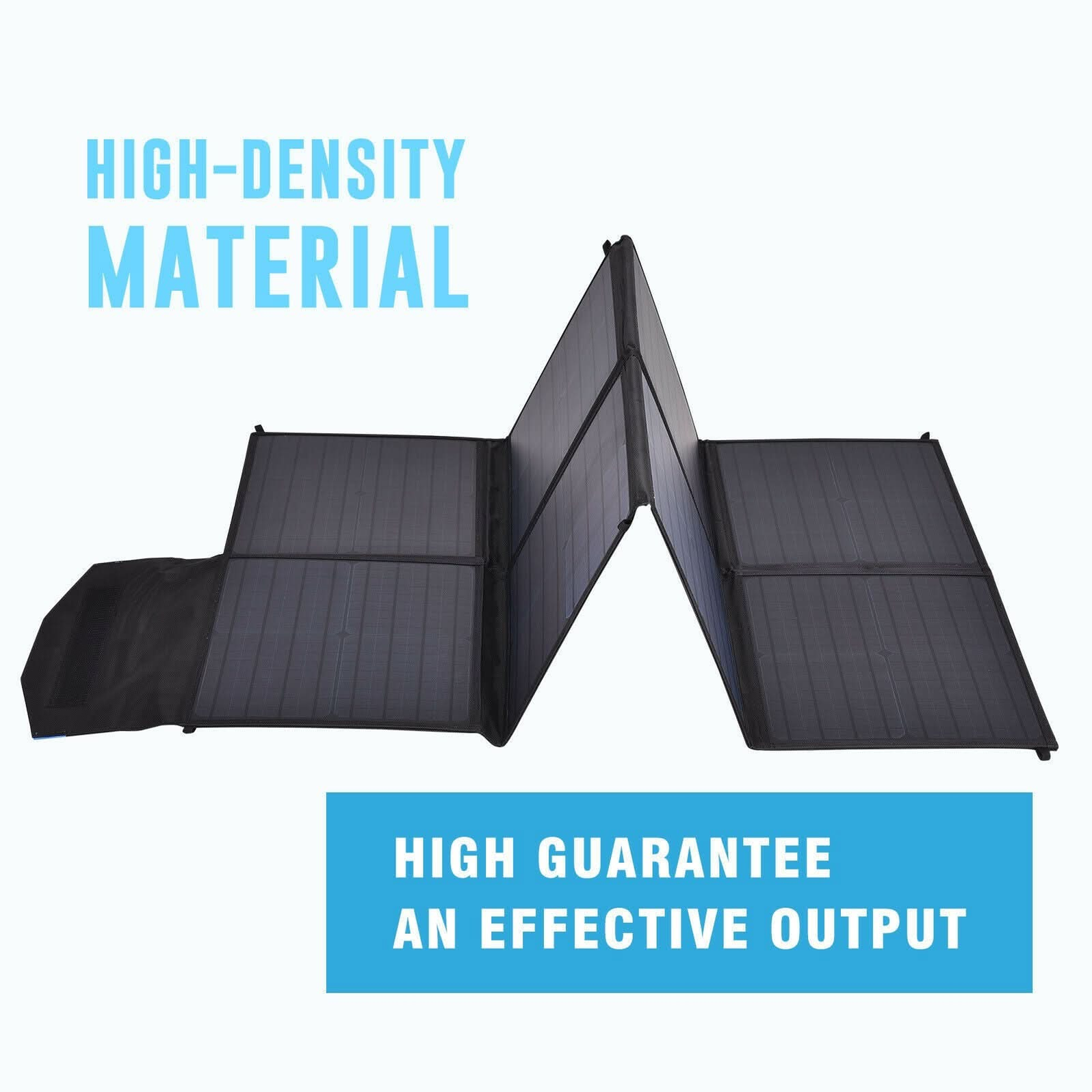 12V 380W Folding Solar Mat Black Silicon Blanket Flexible Solar Panel ...