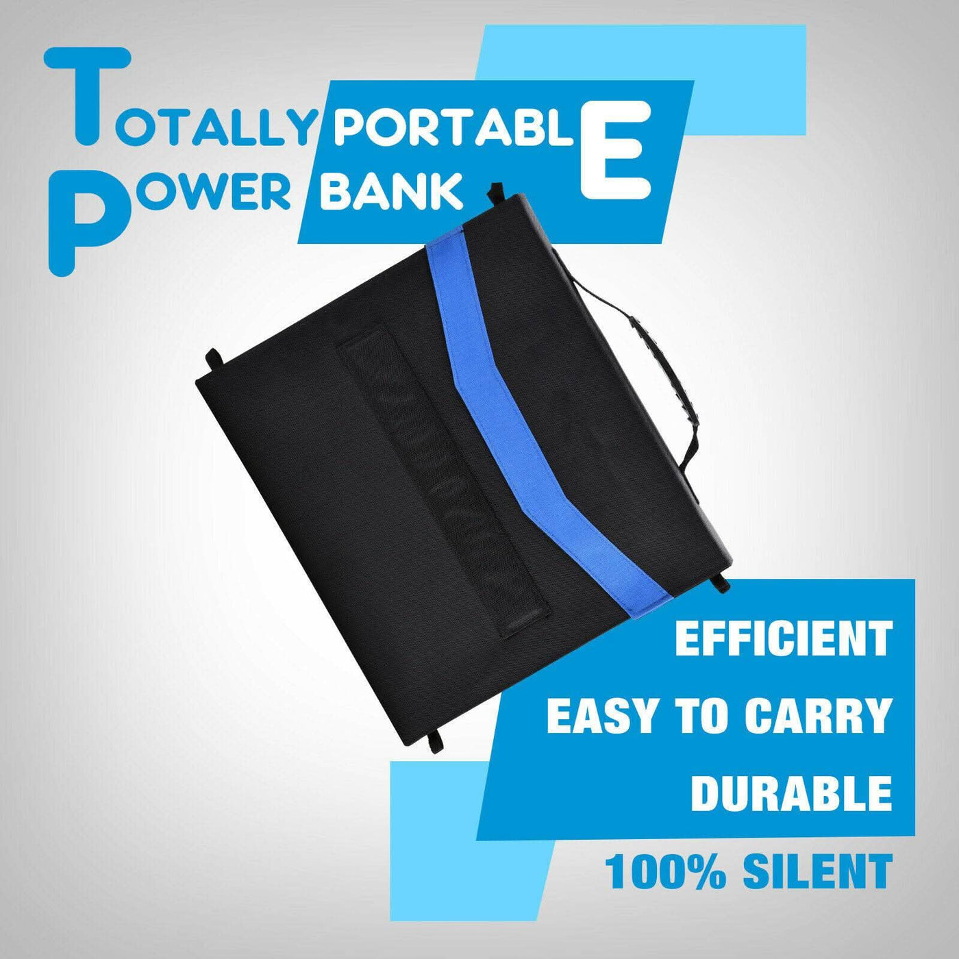 12V 380W Folding Solar Mat Black Silicon Blanket Flexible Solar Panel ...