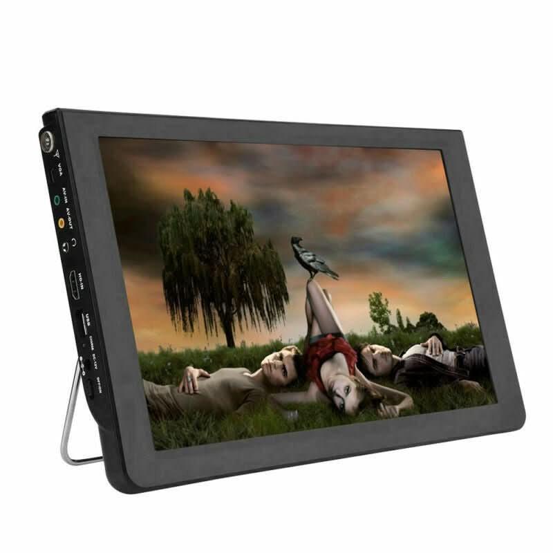 14" 1080P HD Digital Portable Car TV HD TFT LED DVB T2 12V TV Player M ...