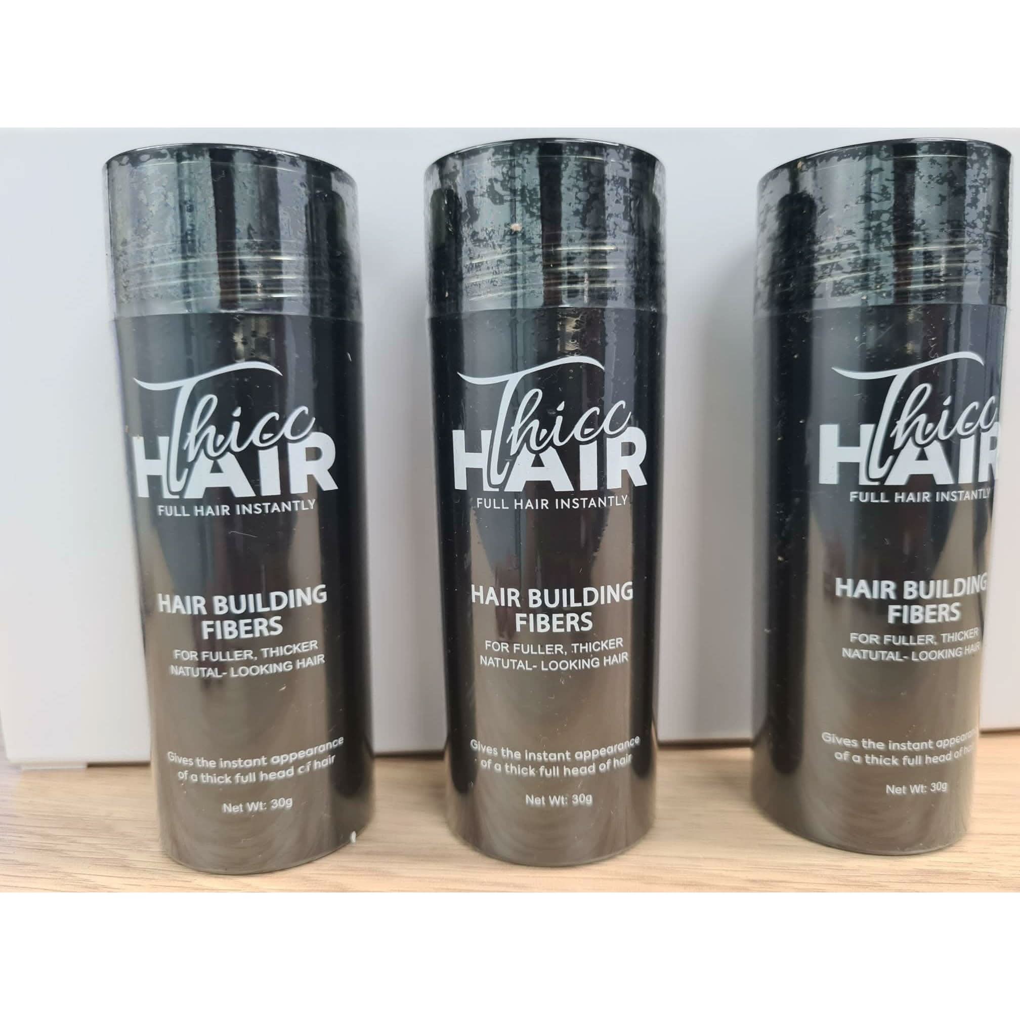 THICC Hair Building Fibers | Hair Loss Concealer 30g — Battery Mate