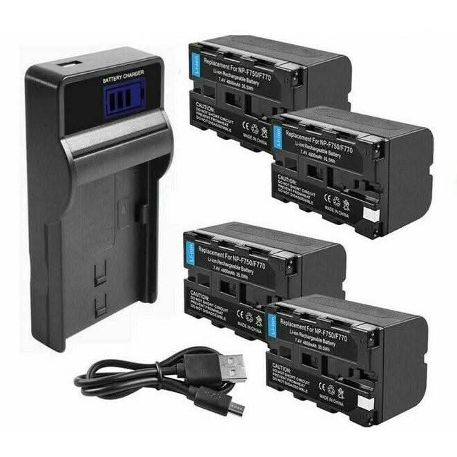 8700mAh NP-F960 NPF960 Battery for Sony F970 NP-F950 NP-F770 NP-F750 — Battery Mate