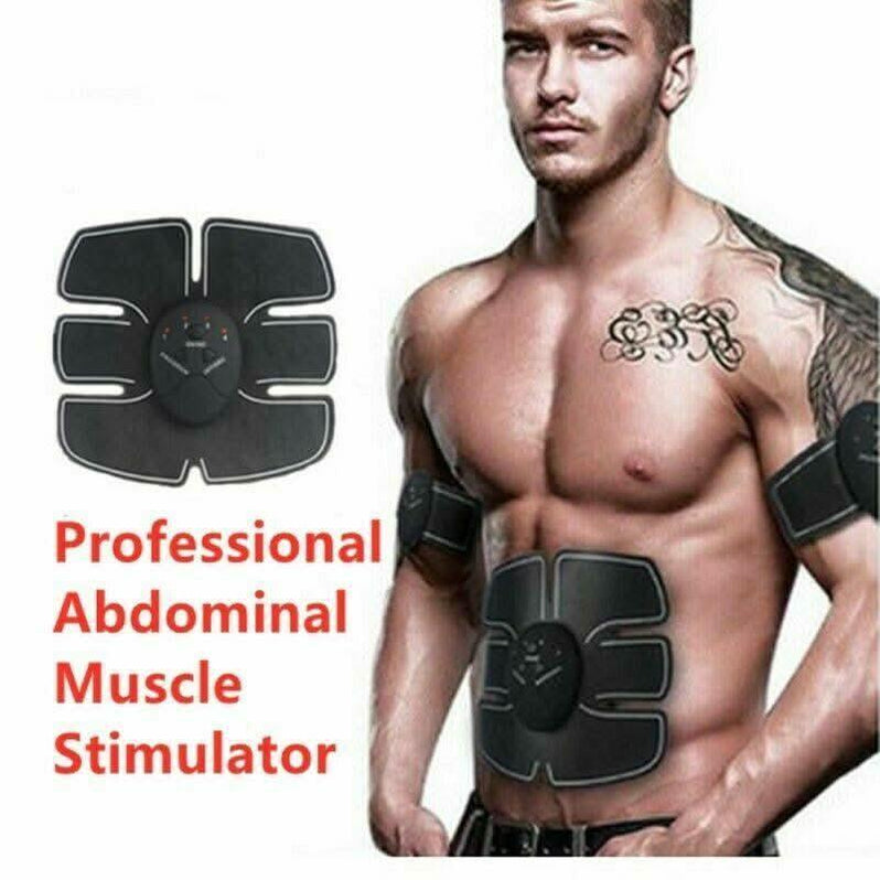 ABS Abdominal Muscle Trainer EMS Stimulator Toning Belt Smart Home Tra ...