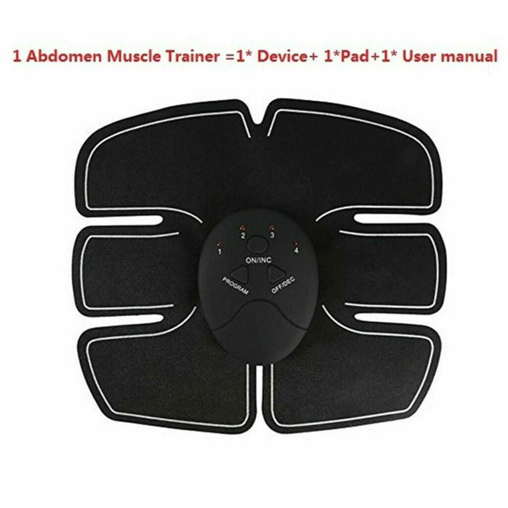 ABS Abdominal Muscle Trainer EMS Stimulator Toning Belt Smart Home Tra ...