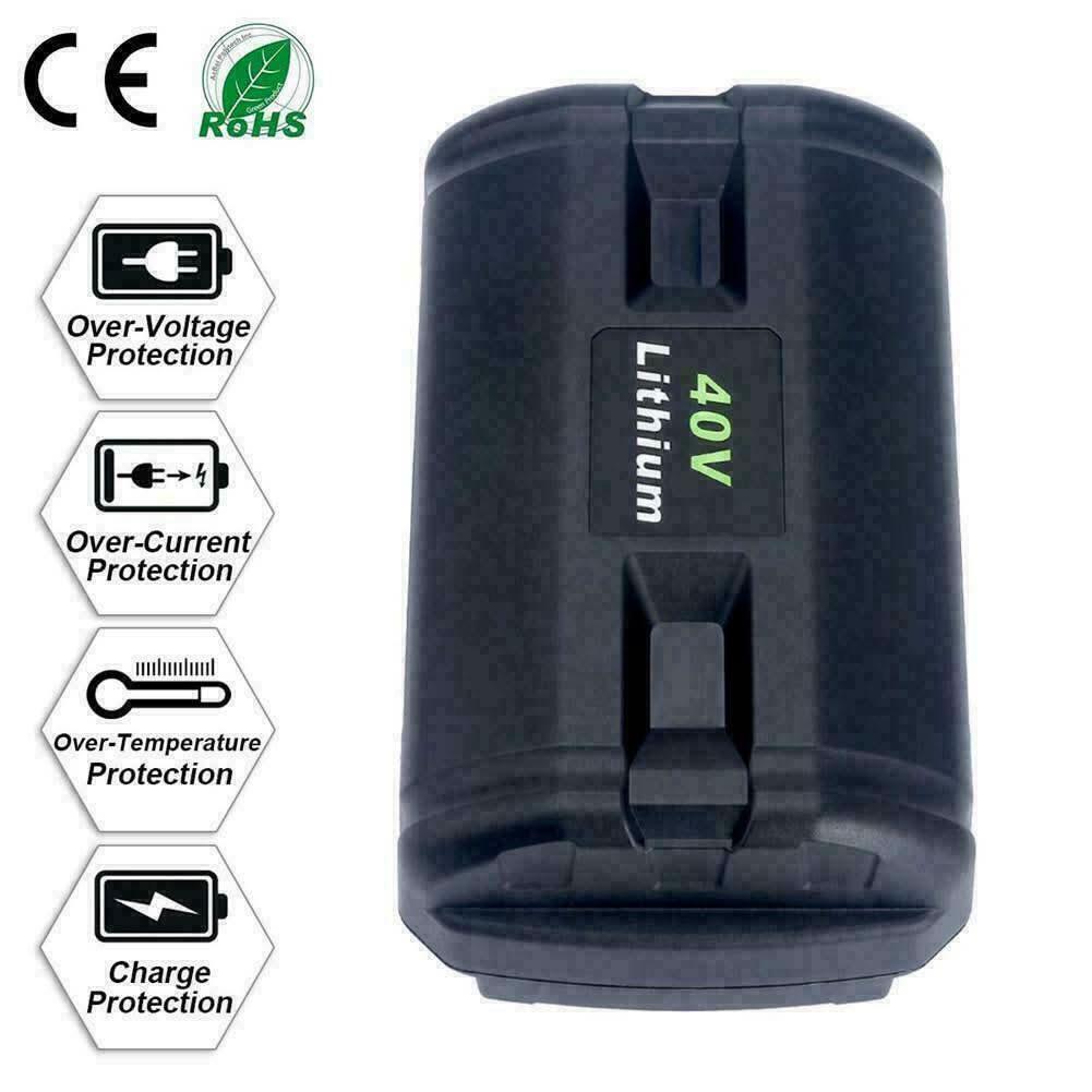 Battery For Ryobi 36V 40V 4.0Ah BPL3640D2 RLM36BL BPL3650D BPL3620D ...