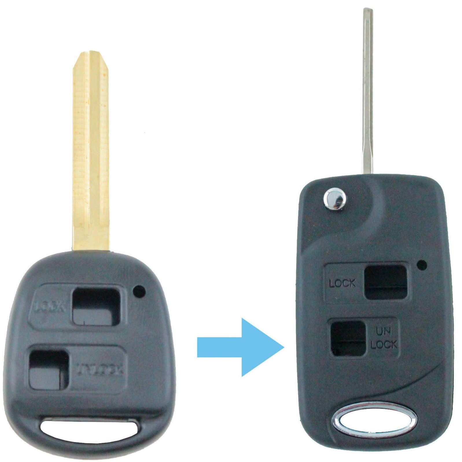 Toyota Replacement Car Remotes & Keys — Battery Mate