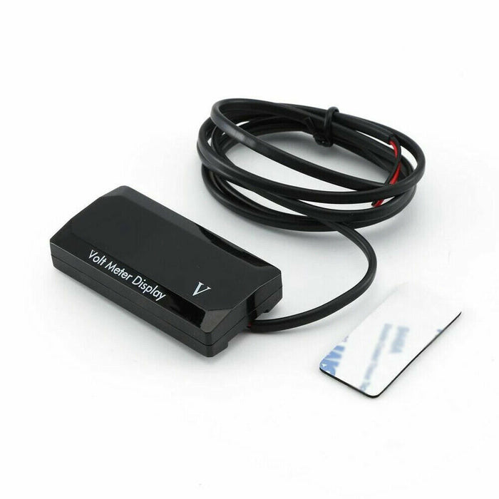 DC 12V LED Digital Monitor Volt Meter Display Battery Gauge Voltage Ca ...