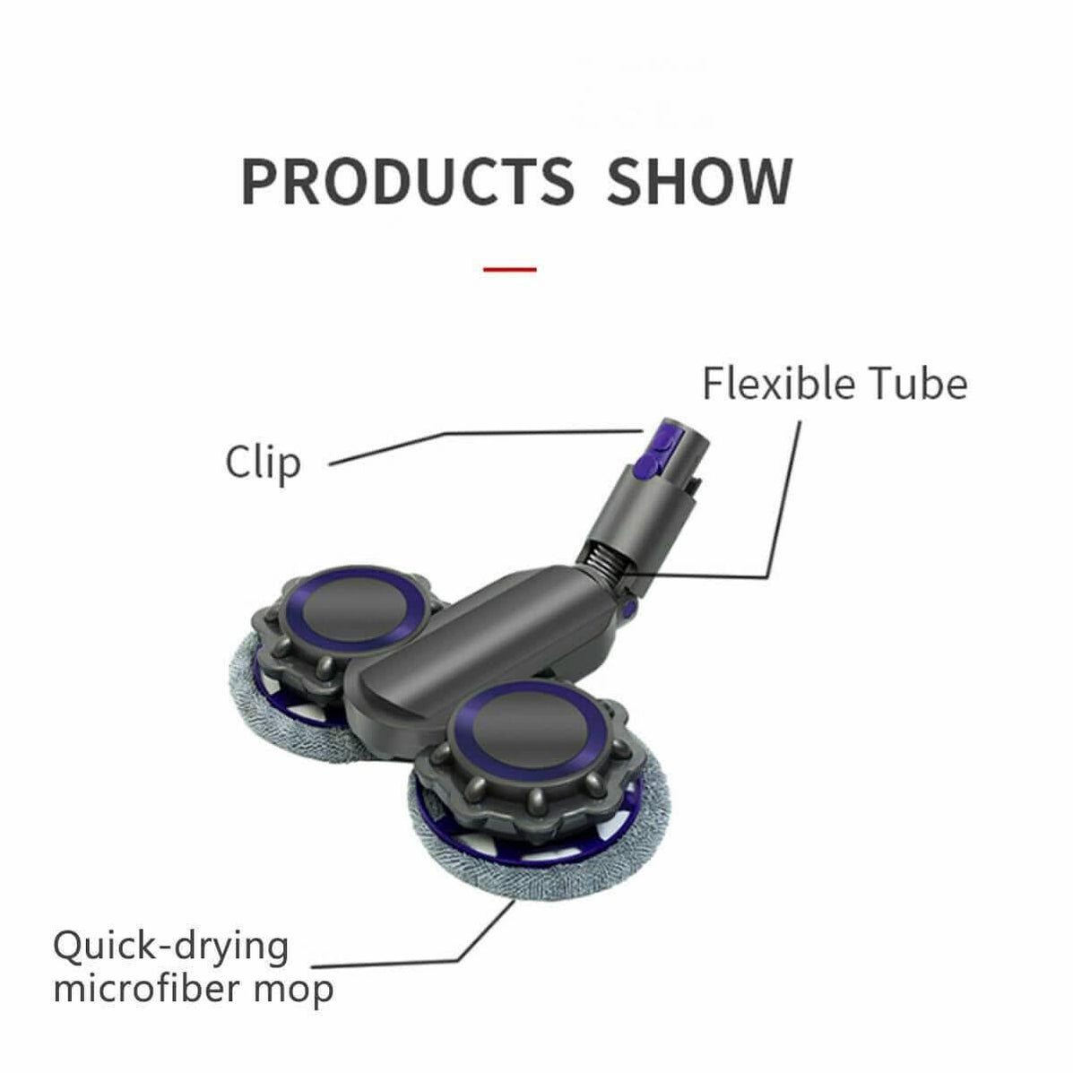 Electric Motorised Mop For Dyson V7 V8 V10 V11 Vacuum Cleaners ...