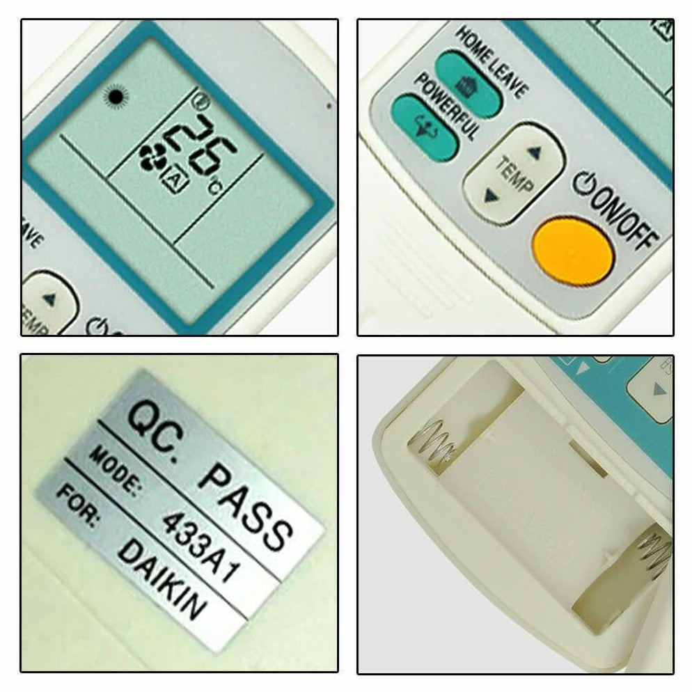 Daikin Air Conditioner Compatible Remote Control ARC433A1 ARC433A21 AR ...
