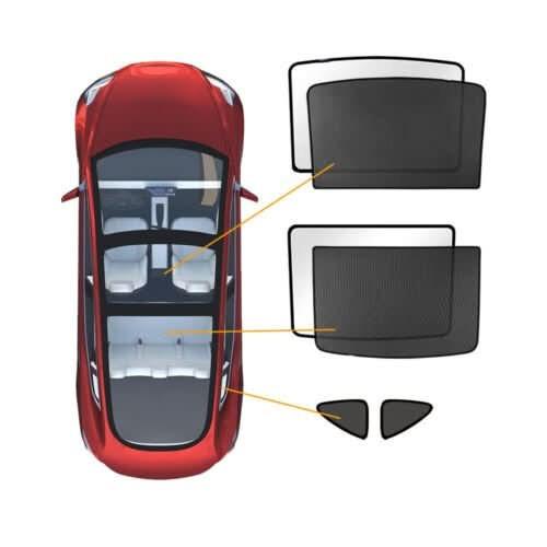 Front & Rear Window Roof Sunroof UV Film Sun Blind Shade Sunshade For ...
