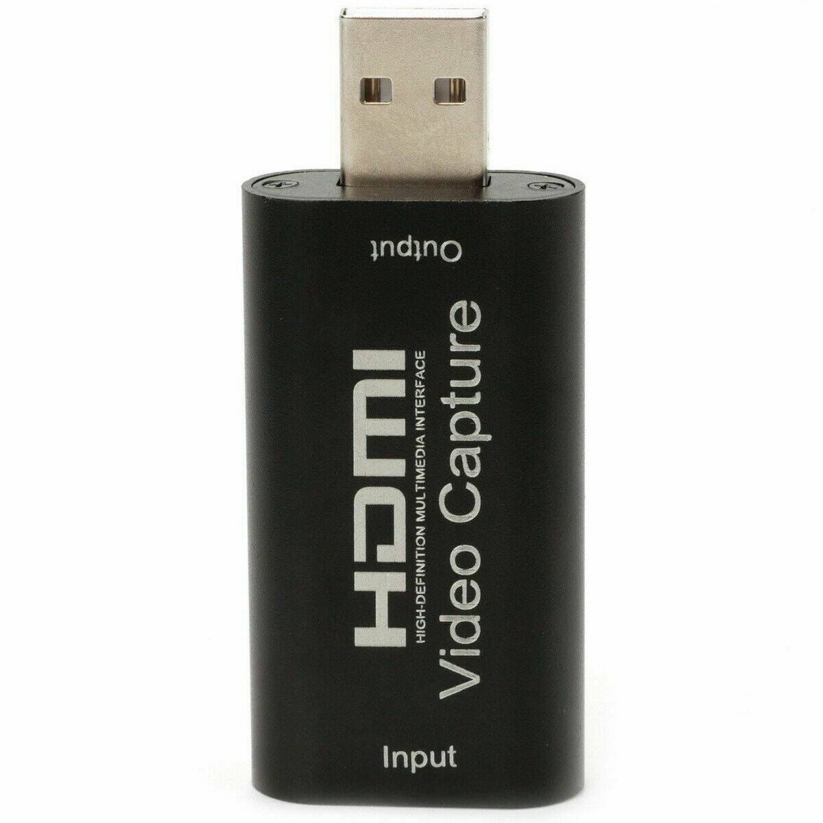HDMI Video Capture Card USB 2.0/ HD 1080p Recorder for Game Video Live ...