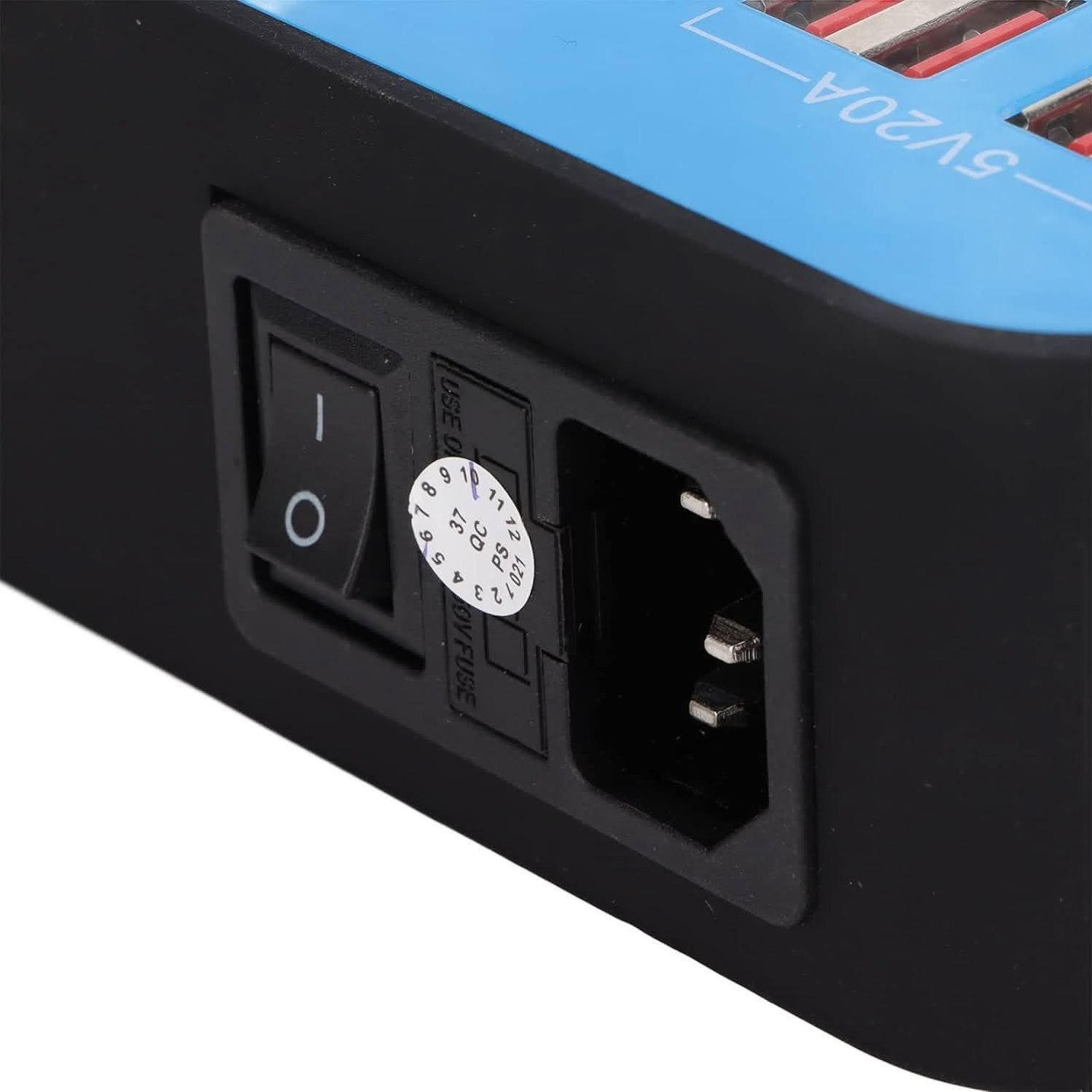 40 Ports USB Fast Charging Station 200W Universal Charger with LCD Dig ...