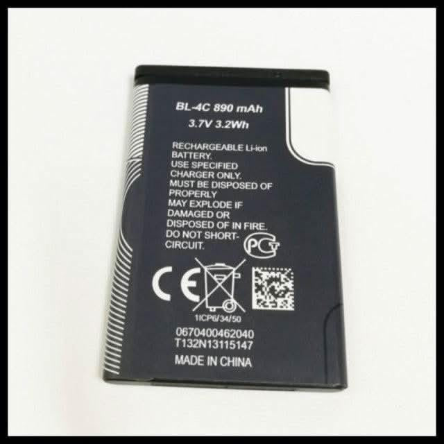 Nokia Compatible BL4C BL-4C Battery 1006 1202 1265 1325 1661 6101 ...