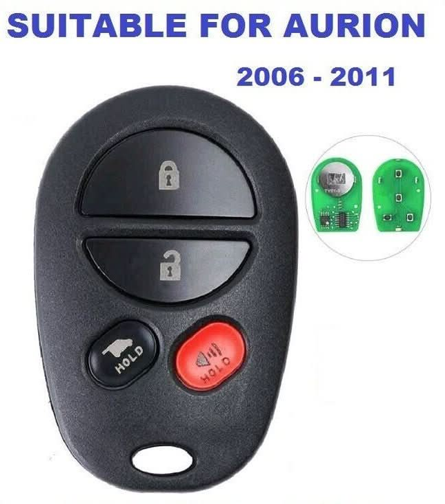 Toyota Replacement Car Remotes & Keys — Battery Mate