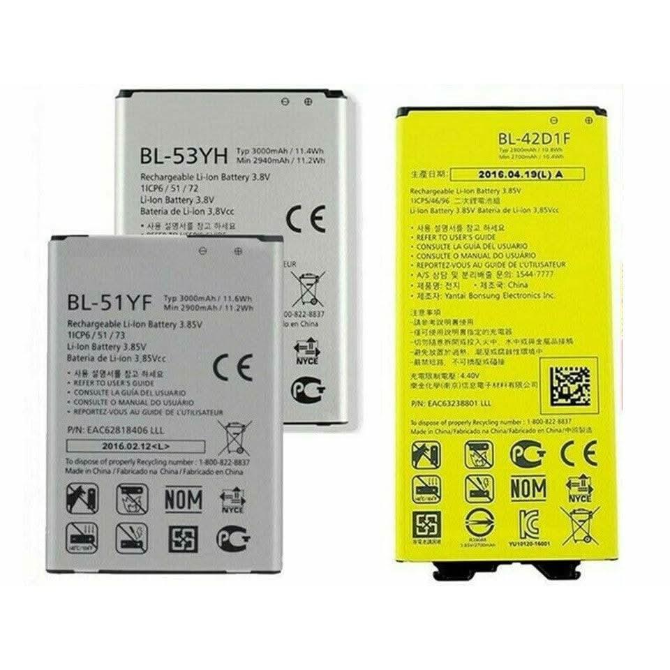 Replacement battery for LG g2 G3 g4 g5 g6 g7 v10 v20 v30 v30+ v40 ...