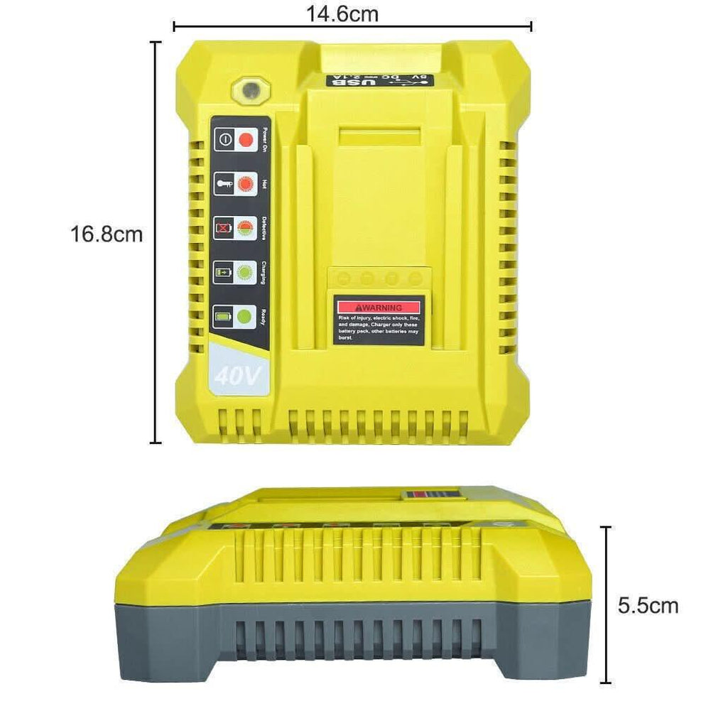 Ryobi 36V & 40V compatible Battery Charger BPL3626 BPL3626D BPL3640 BP ...