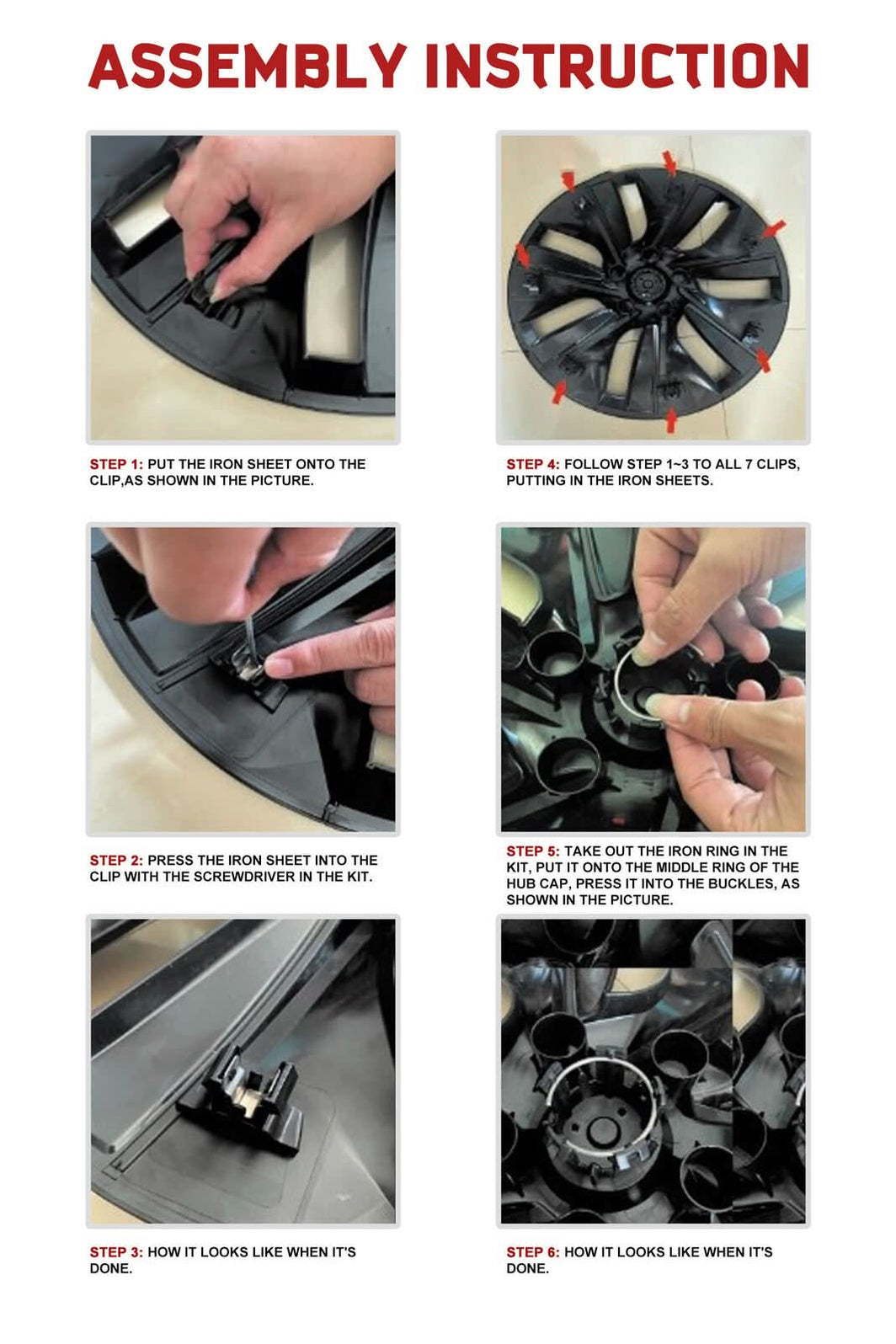 Tesla Model Y Gemini Turbine Wheel Cover Caps 19" Rim Hubcaps Hub Cap ...