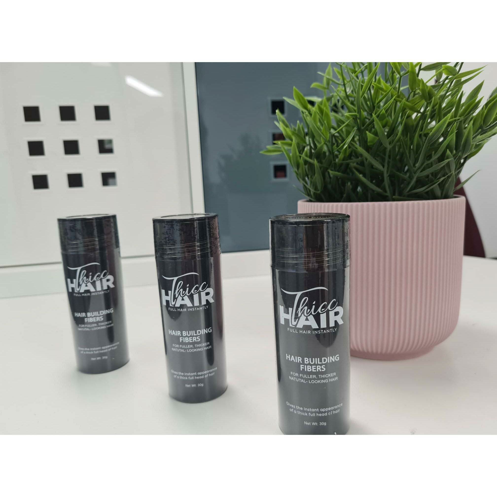 THICC Hair Building Fibers | Hair Loss Concealer 30g . — Battery Mate